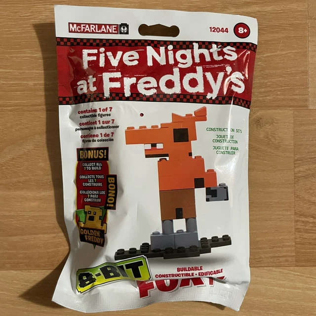 MCFARLANE FNAF FIVE Nights at Freddy's FOXY 8-Bit Buildable Figure NEW ...
