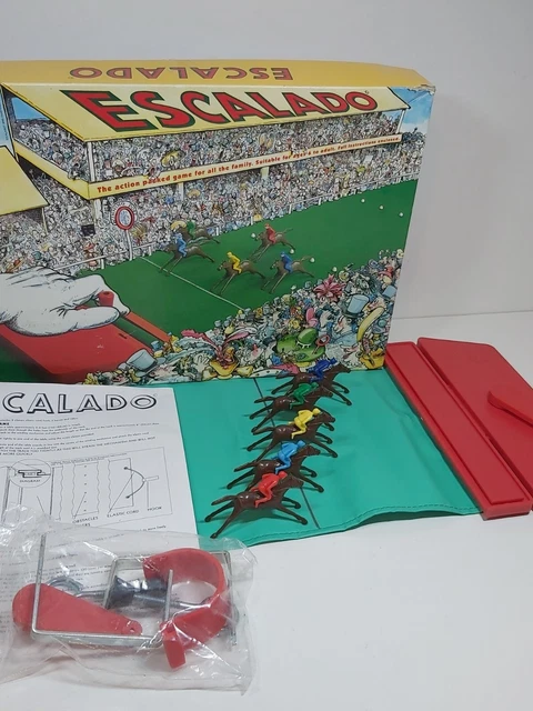 ESCALADO HORSE RACING Game Vintage Chad Valley 1990 Rare Box Colour ...