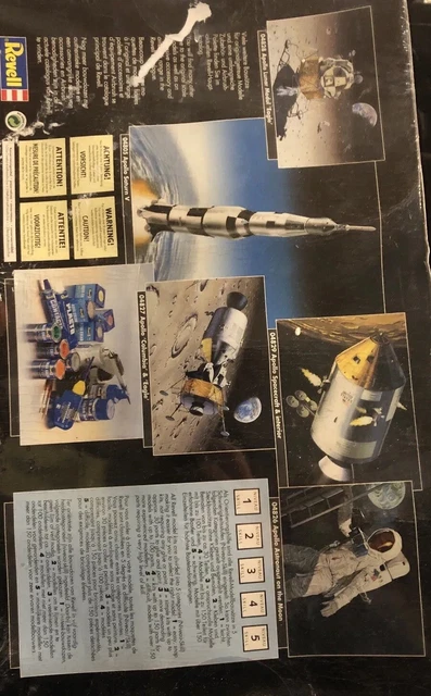APOLLO: ASTRONAUT ON the Moon Revell 1:8 Kit Gift Set #04826/ Box 2009 ...