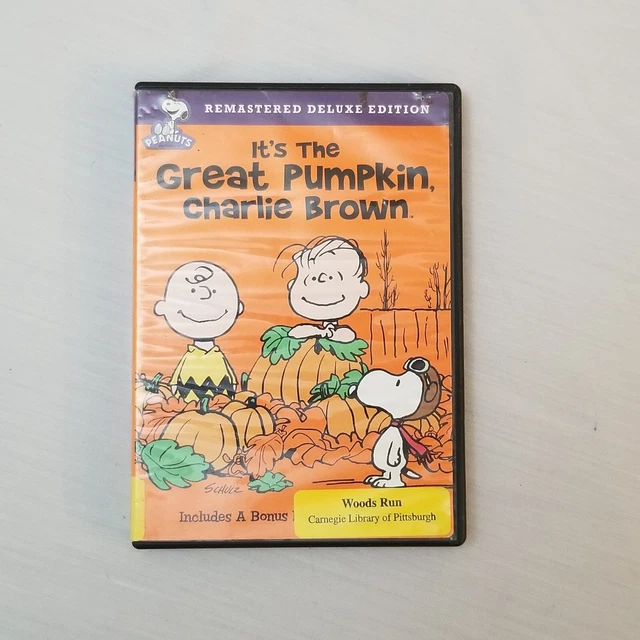 ITS THE GREAT Pumpkin Charlie Brown DVD Remastered Deluxe Edition ...