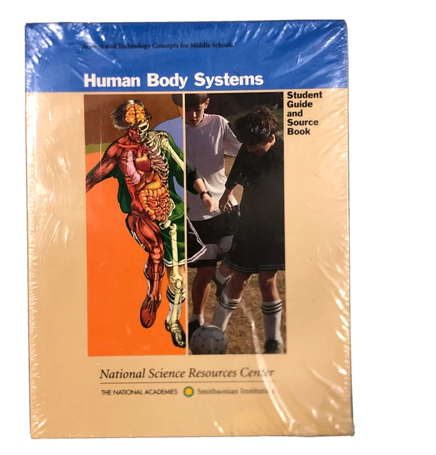 LOT OF 4 Smithsonian Science Human Body Systems Student Guide Textbook