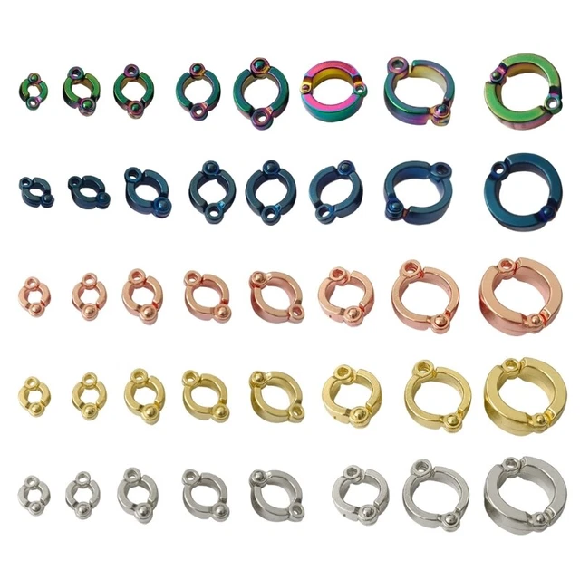 MULTI-COLOUR PIGEONS FOOT Rings Clip-on-Leg Rings for Parrots Budgies ...