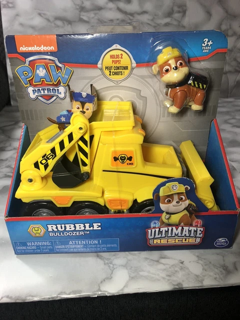 NEW PAW PATROL Ultimate Rescue Rubble Bulldozer Vehicle $35.00 ...