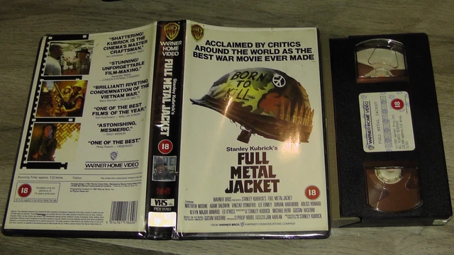 FULL METAL JACKET VHS Video Big Box Ex Rental Warner Brothers EUR 8,00 ...