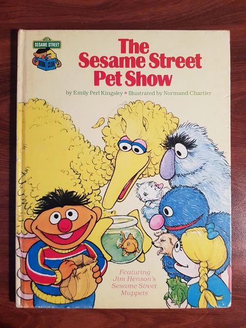SESAME STREET BOOK Club - The Sesame Street Pet Show 1980 HC Emily Perl ...