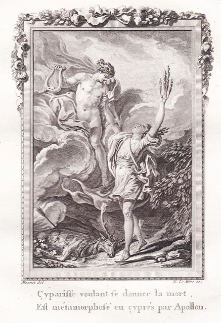 HERACLES CERBERUS MYTHOLOGY mythology Ovid engraving engraving ...