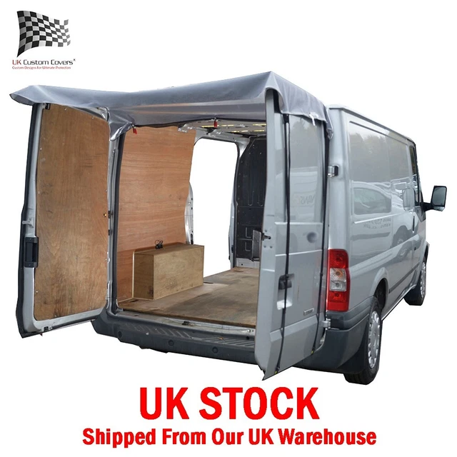 FORD TRANSIT VAN MK9 Arrière Barn Porte Auvent Housse (2019 A Partir ...