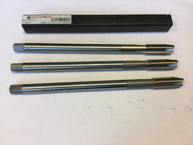 MASCHI PER FILETTARE M14 fori passanti Titex Plus 6H ISO2 HSS-E 280 EUR 40,00 - PicClick IT