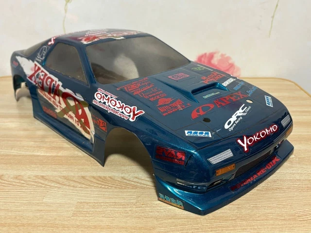 1/10 YOKOMO MAZDA RX-7 FC3S Drift RC Body YOKOMO MAZDA DRIFT Vintage ...