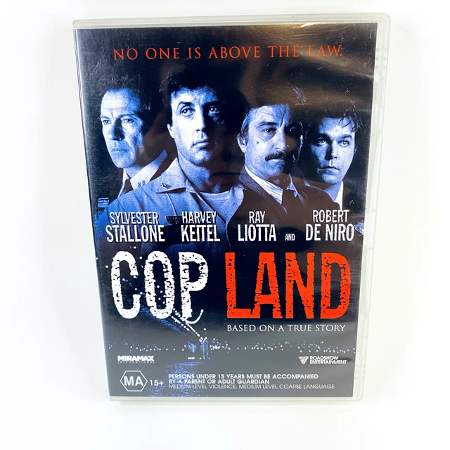 COPLAND DVD 1997 MA15 Sylvester Stallone Robert DeNiro Crime Gang Mob ...