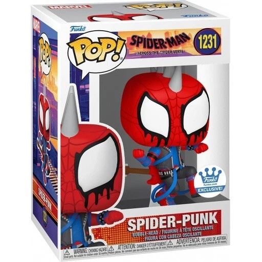 FUNKO POP SPIDER-MAN Across The Spiderverse Spider-Punk 1231 Exclusive ...