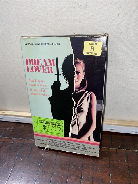 DREAM LOVER (1986) MGM/UA Book/Big Box VHS Alan J. Pakula Kristy ...