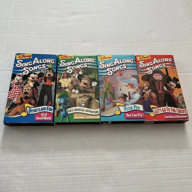 DISNEY SING ALONG Songs Vhs Lot EUR 25,43 - PicClick FR