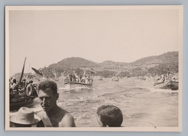 LLORET DE MAR Costa Brava Spanien 1960 - Fischerboote zur ...