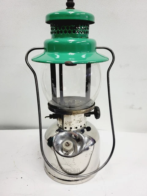 VTG LANTERN COLEMAN Model 242B Chrome Dated 1941 C With Metal Case And ...