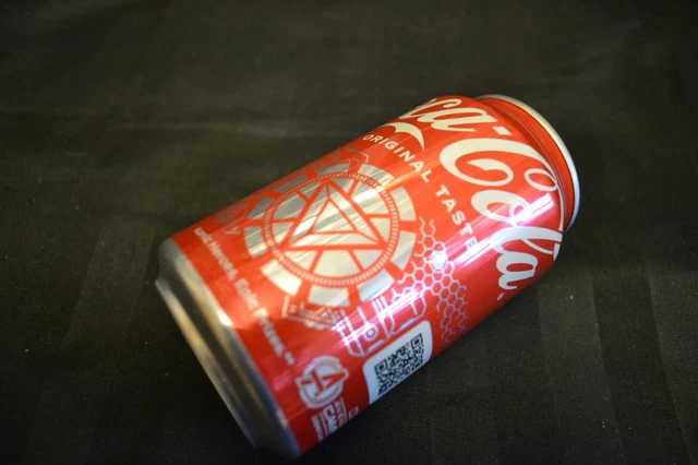 COCA COLA COKE Empty Tin Can 330ml UK Marvel Avengers Campus Edition ...