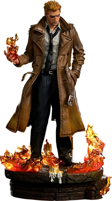 DC COMICS ART. Scale 1/10 statue John Constantine 23 CM IRON STUDIOS ...