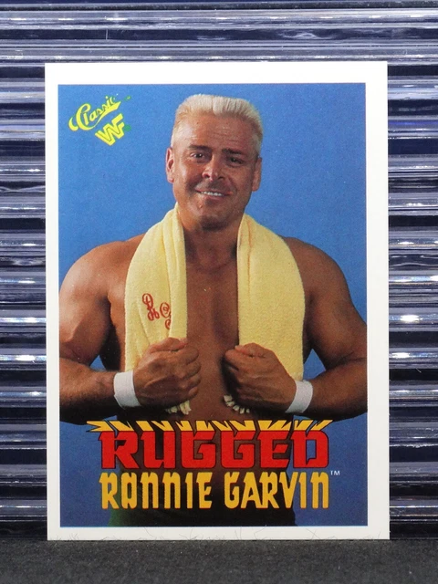 RUGGED RONNIE GARVIN 1990 Classic WWF #89 Wrestling Card WWE ...