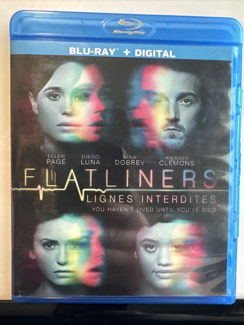 FLATLINERS (BLU-RAY DISC, 2017, Canadian) Elliot Page Rare OOP $5.99 - PicClick CA