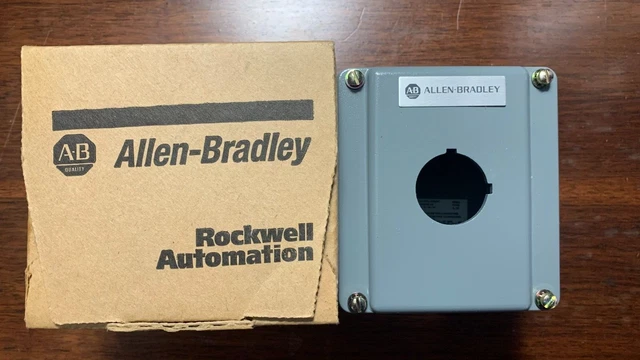 ALLEN BRADLEY, PUSH Button Enclosure, 1 Hole, 800T-1TZ, SER T, New With ...