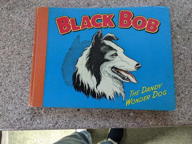 BLACK BOB THE Dandy Wonder Dog Book, 1957, very good condition ...