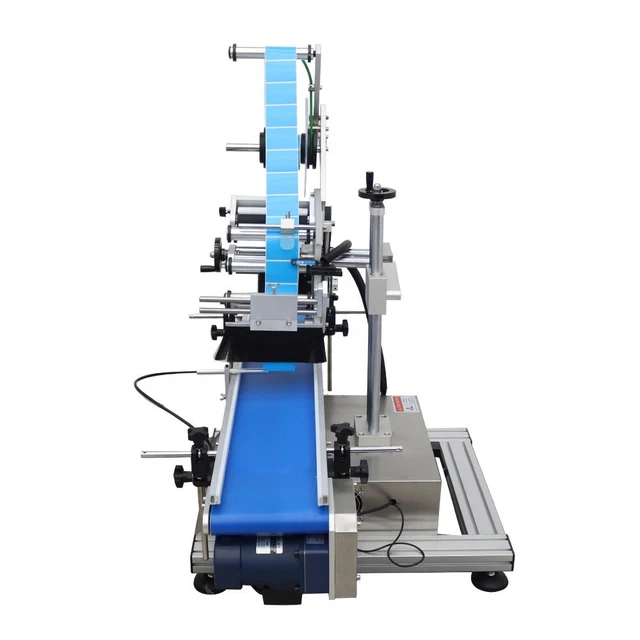 EASY OPERATION AUTOMATIC Desktop Conveyor Table Plane Labeling Machine ...