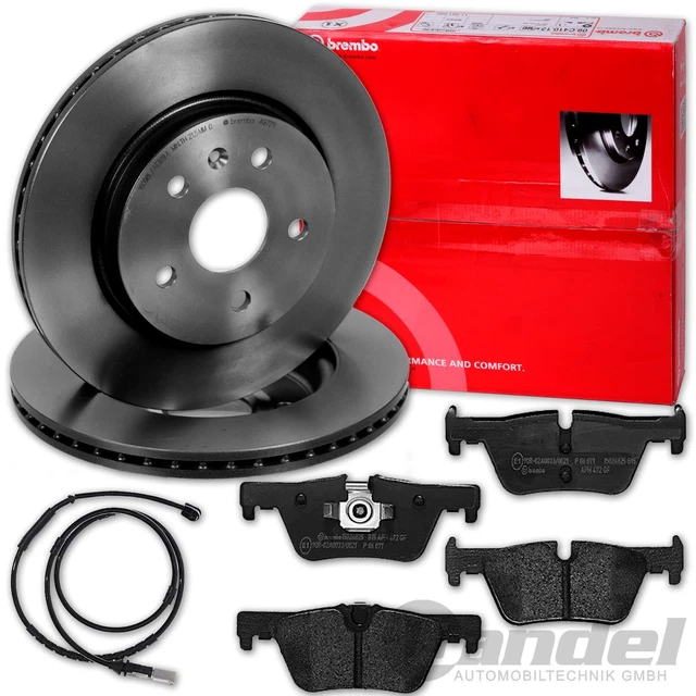 BREMBO DISQUES FREIN+REVÊTEMENTS Arrière Convient pour BMW 3er F30 F31 F34 4er EUR 135,05 ...