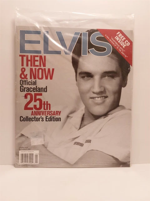 ELVIS THEN & Now - Official Graceland 25th Anniversary Collector's ...