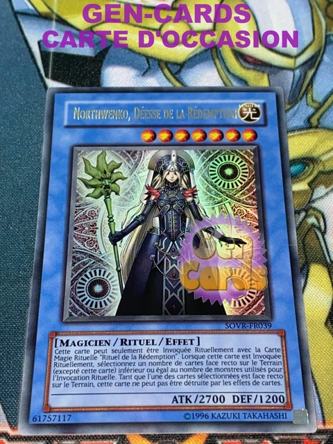OCCASION CARTE YU Gi Oh NORTHWENKO, DEESSE DE LA REDEMPTION SOVR-FR039 2 EUR 4,00 - PicClick FR