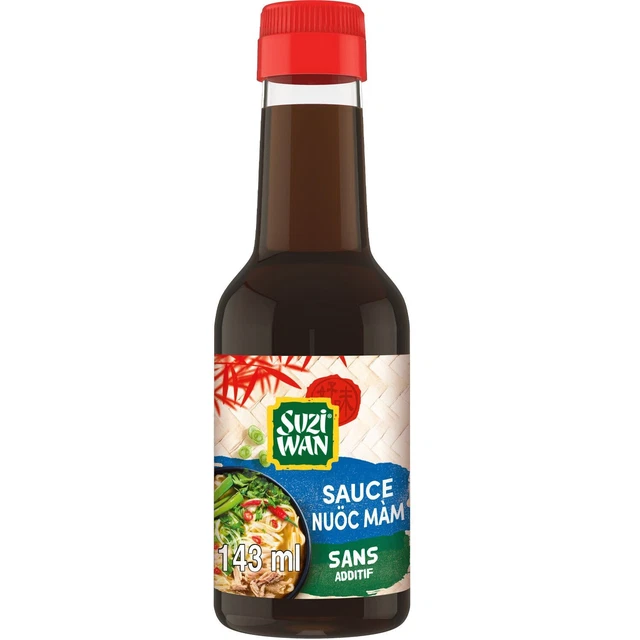 LOT DE 5 - SUZI WAN - Sauce Nuoc Mam - flacon de 143 ml EUR 39,28 ...