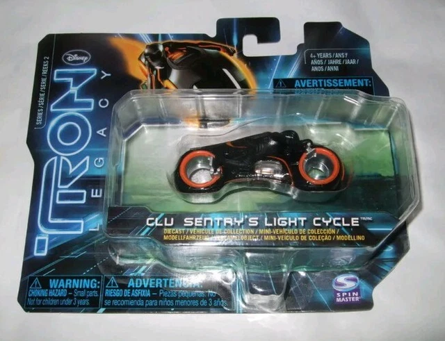 DISNEY TRON LEGACY Diecast 3" Clu's Sentry's Light Cycle BNIB £15.00 ...