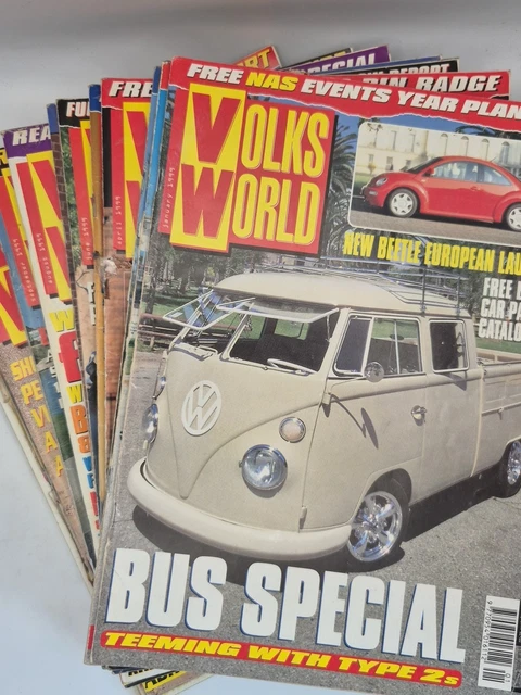 VOLKS WORLD MAGAZINE full year 1999 12 issues plus Winter issue Bundle ...