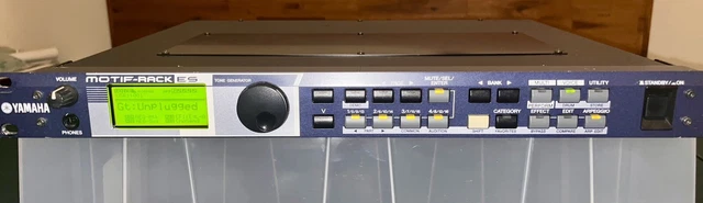 YAMAHA MOTIF-RACK ES Synthesizer Tone Generator with PSU No Reserve ...