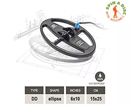 MARS SNIPER COIL 6"X10" For Tesoro Tejon / Lobo / Cibola Metal ...