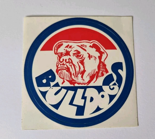 WESTERN BULLDOGS FOOTSCRAY c1980's Doggies VFL AFL vintage football ...