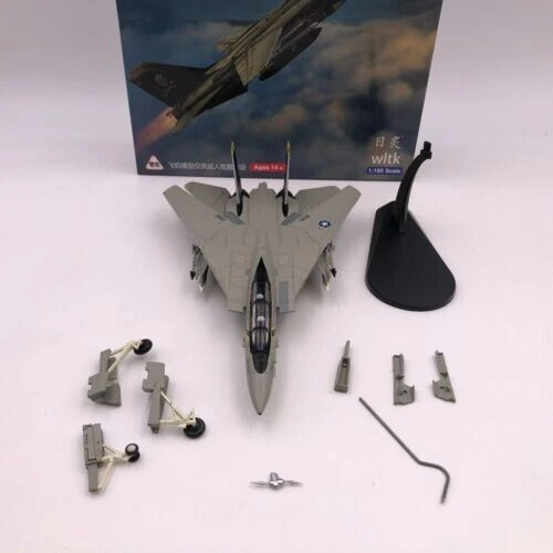 WLTK US NAVY Grumman F-14D Tomcat VF-31 Tomcatters 1/100 Diecast Jet ...