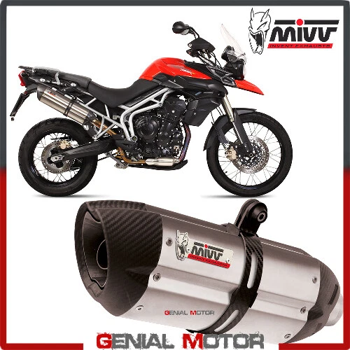 TUBO ESCAPE MIVV Suono Inox kat TRIUMPH TIGER 800 XC-R XRX XCX XRT XCA 2011 2016 EUR 471,58 ...