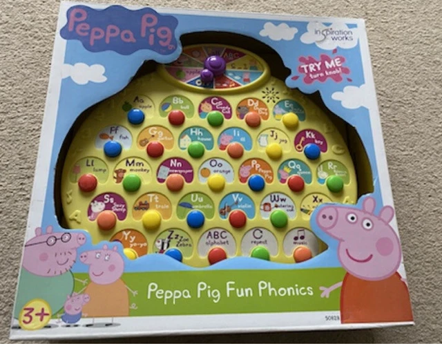 PEPPA PIG FUN Phonics Electronic Learning Musical Interactive Toy NEW ...
