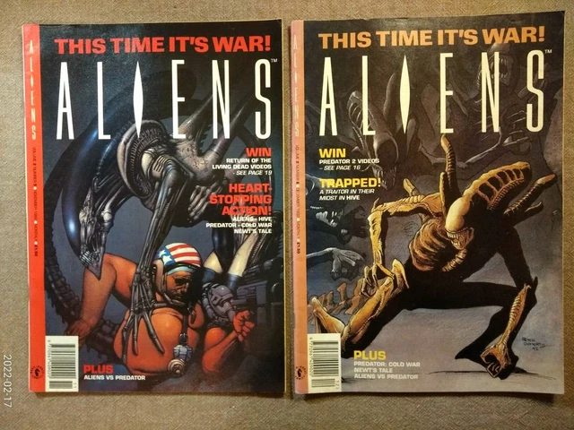 ALIENS,2 X ISSUES #5 #6 Vintage 1992, SCI-FI,Dark Horse Comics £6.75 ...