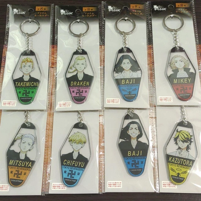 PORTACHIAVI TOKYO REVENGERS completo Sano Ken Keisuke Takemichi Chifuyu ...
