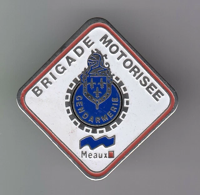 Rare Pins Pins Gendarmerie Nationale Moto Bmw Bmo Brigade Meaux Idf