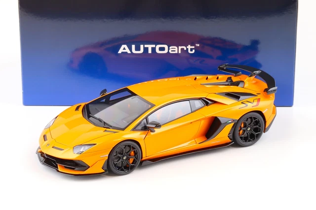 1:18 AUTOART LAMBORGHINI Aventador Svj 2019 Arancio Atlas / Pearl ...