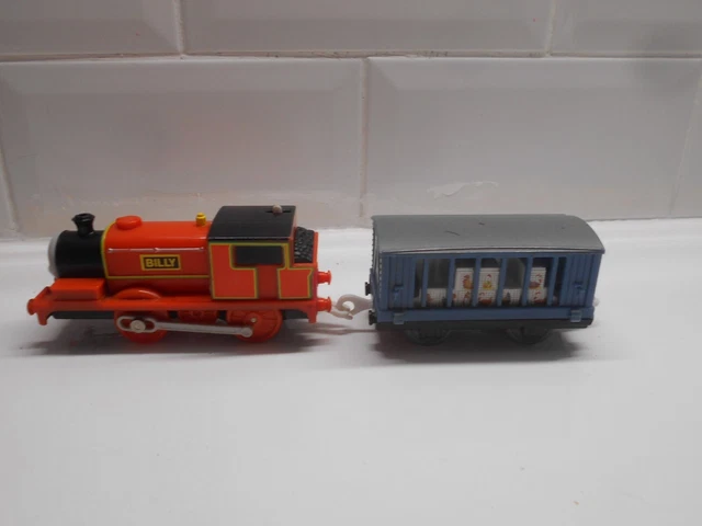 TOMY TRACKMASTER THOMAS the tank engine train billy £15.99 - PicClick UK