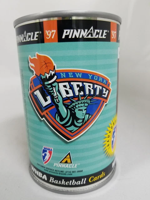 1997 PINNACLE INSIDE WNBA Cans #10 Rebecca Lobo OUVERT, BOÎTE VIDE ...