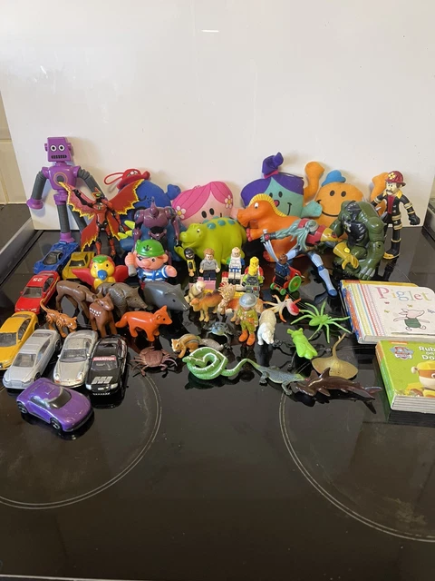 LARGE BUNDLE COLLECTION Of Small Toy Figures x 60+ Lot D £21.51 ...
