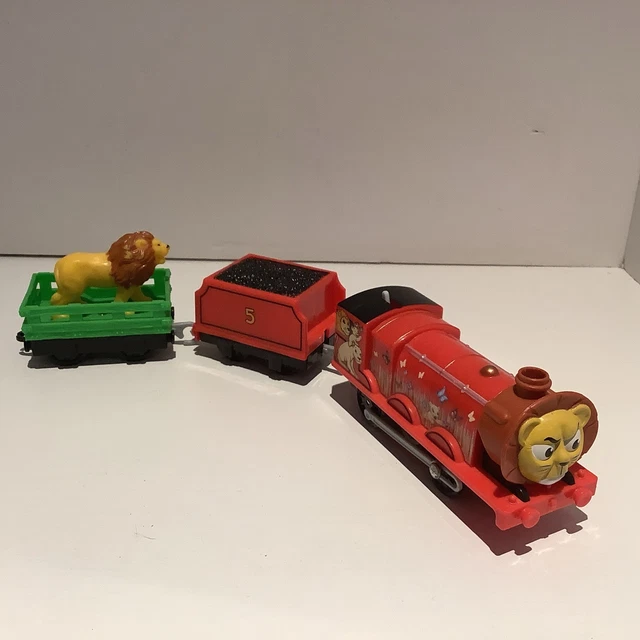 THOMAS & FRIENDS Trackmaster Sodor Safari Lion James Mattel 2013 £16.10 ...