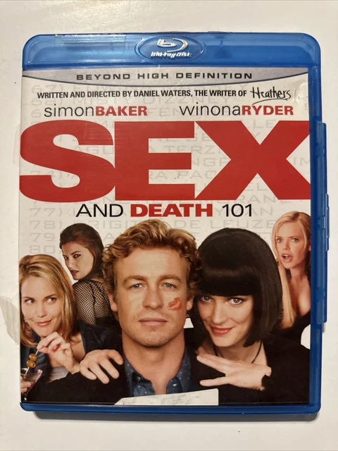 Sex And Death 101 Blu Ray 2008 Simon Baker Winona Ryder Widescreen