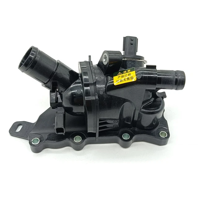 THERMOSTAT HOUSING COOLING System Plug-and-play A2822033300 Black ...