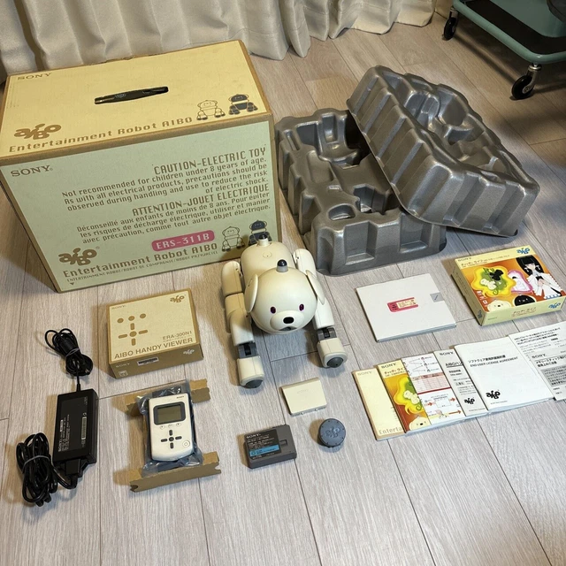 SONY VIRTUAL PET AIBO Ivory 3rd Generation Dog Robot ERS-311 For Parts ... SONY VIRTUAL PET AIBO Ivory 3rd Generation Dog Robot ERS-311 For Parts ...
