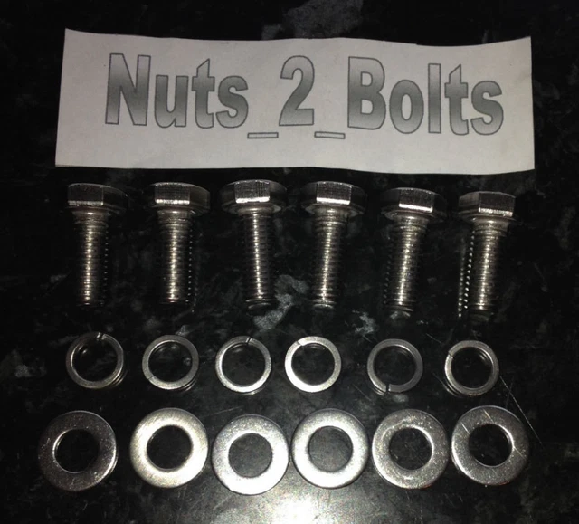 FORD CROSSFLOW XFLOW exhaust manifold Bolts Mk1 Mk2 Escort Angli ...